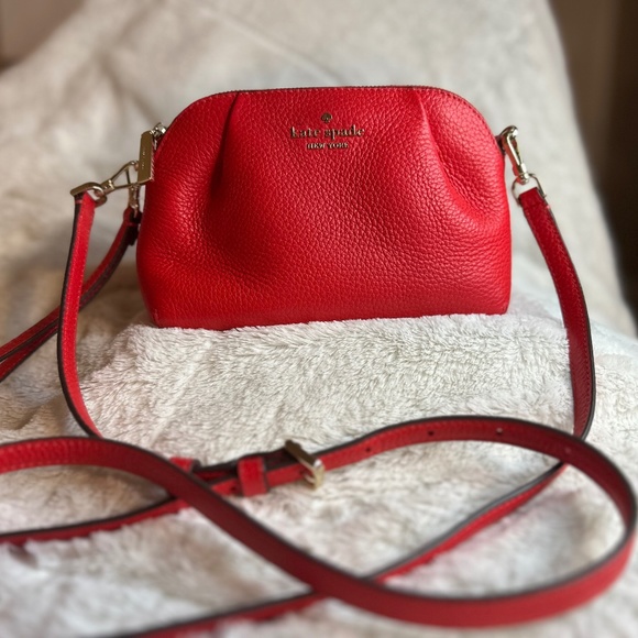 kate spade | Bags | Red Kate Spade Crossbody Purse | Poshmark